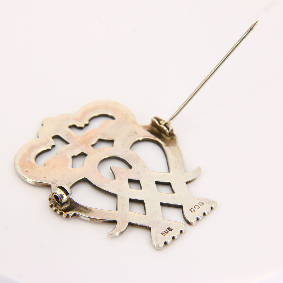 Vintage Ola Gorie Sterling Silver Edinburgh Hallmarked Luckenbooth Bro ...